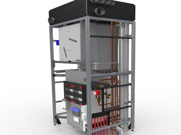 Energielabel A++ dankzij systeem met prefab meterkast