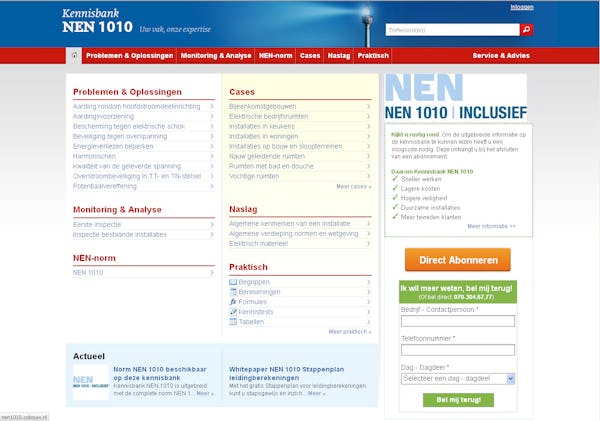 Kennisbank NEN 1010 uitgebreid met NEN 1010 norm