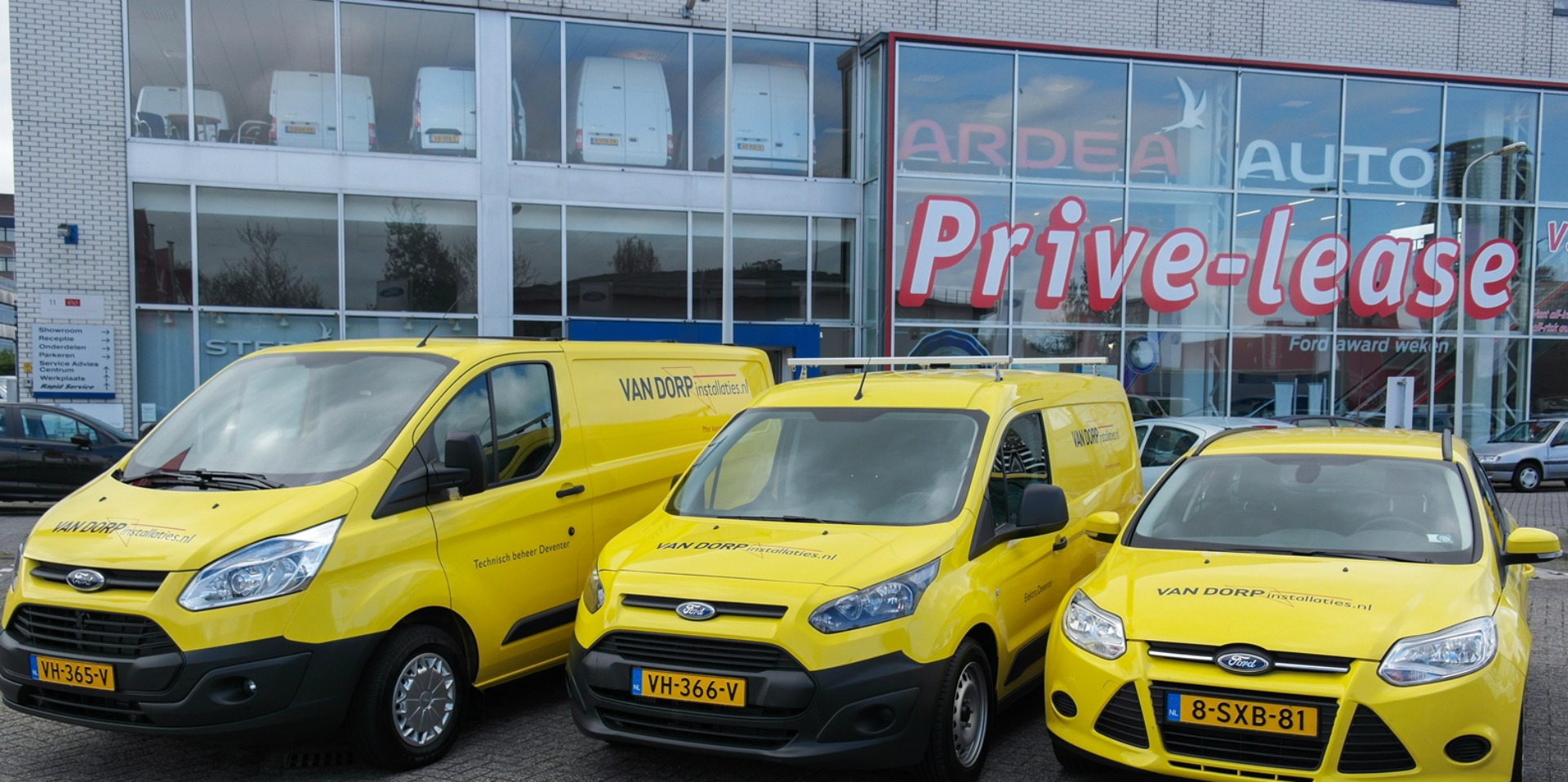 Van Dorp installaties kiest voor Ford